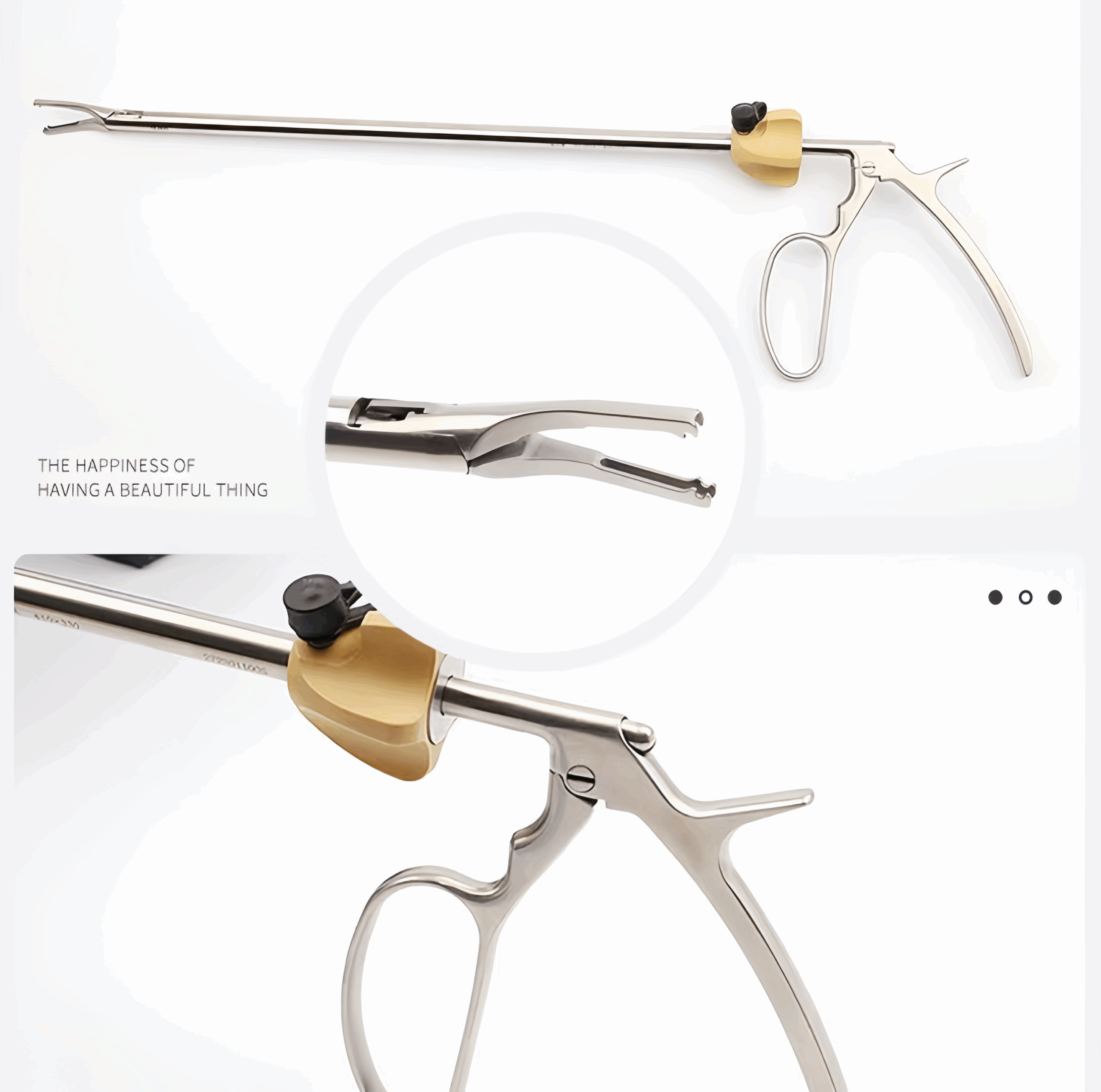 Laparoscopic Hem-o-lok Clip Applicator Polymer Plastic Clip Ligating ...